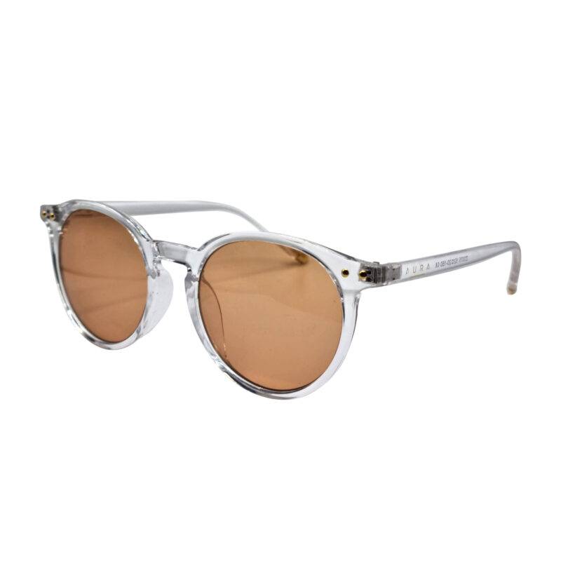 Zen FL-41 Migraine Glasses – Crystal Clear Frame | Aura Clarity UK